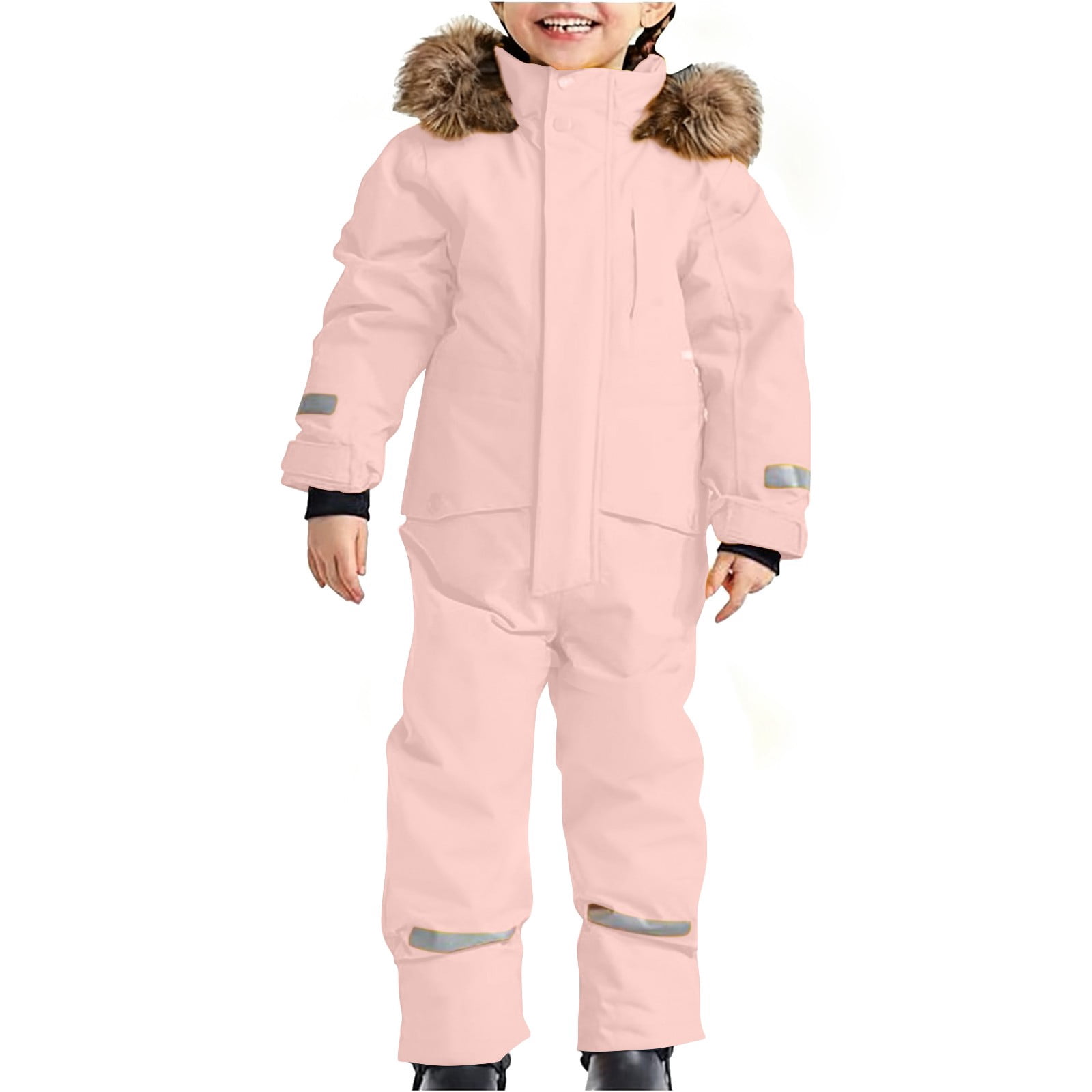 YunPes Kids Boys Girls Snow Suit One Piece Snowsuits 2025 Tendy Winter ...