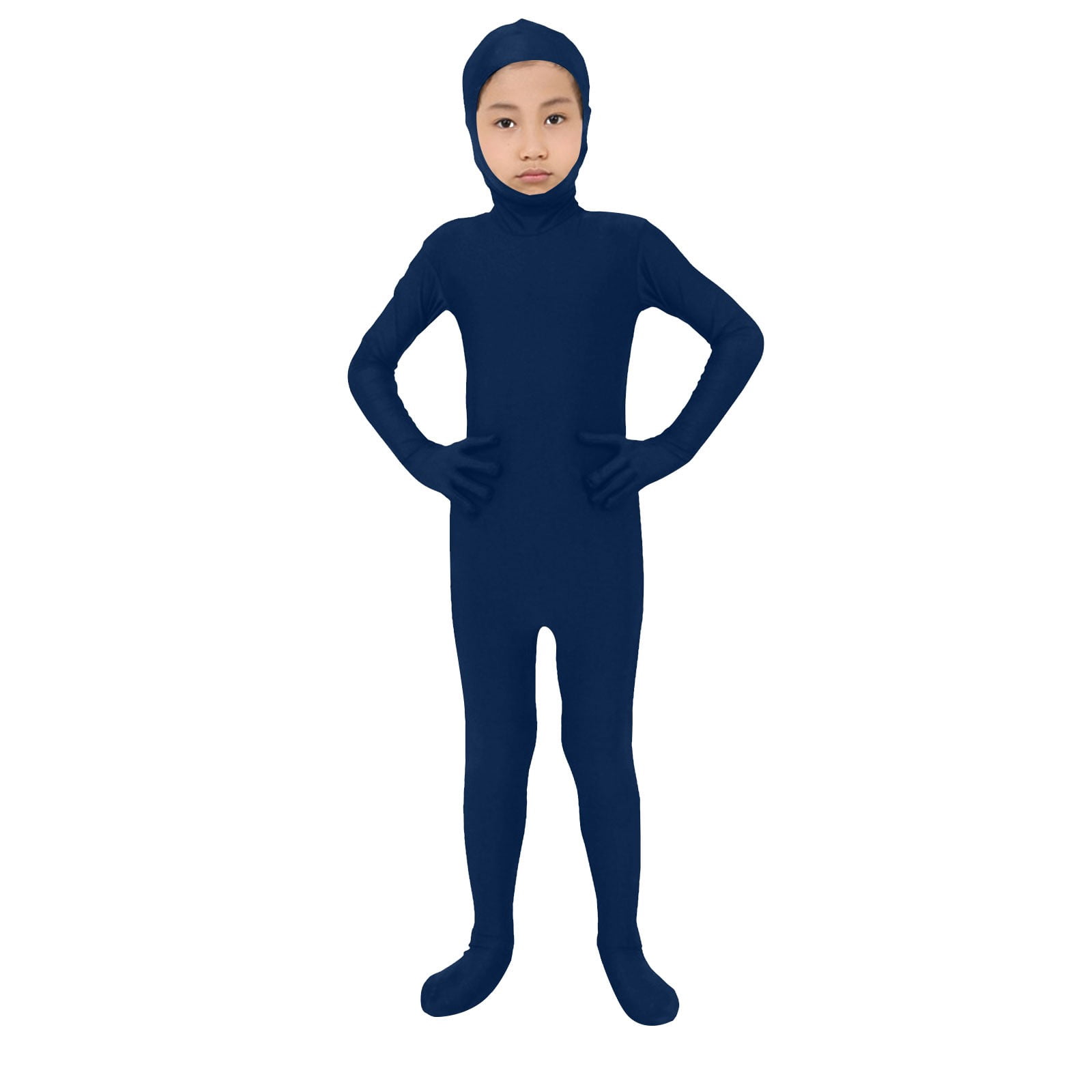 YunPes Kids Open Face Spandex Halloween Bodysuit One Piece Unisex ...