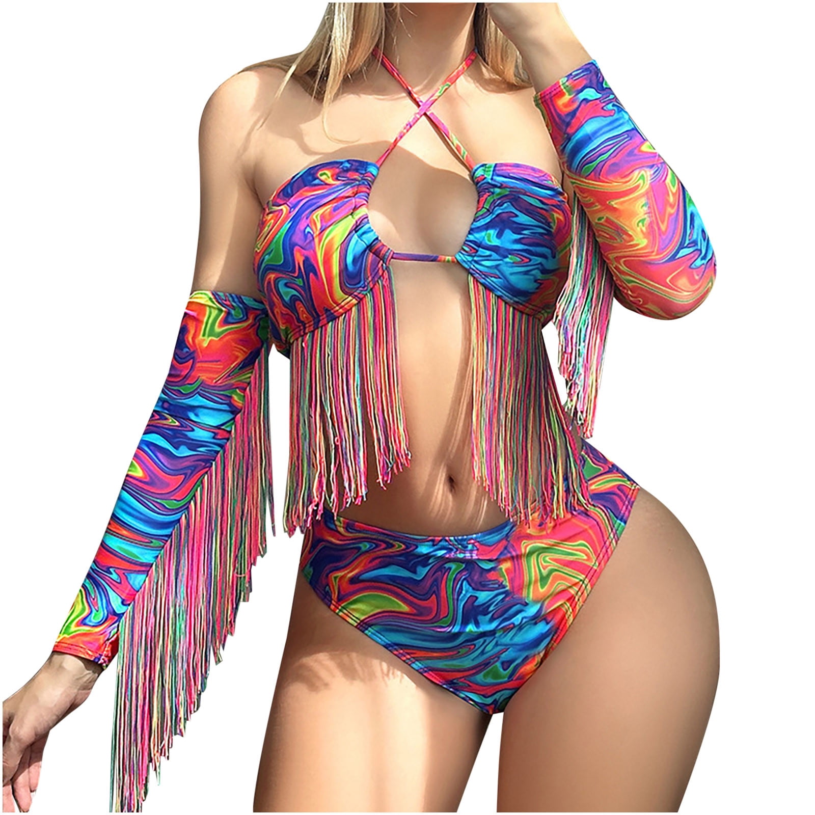 Yunyi Modest Swimsuits For Women 2024 Plus Size Sexy Coverups For
