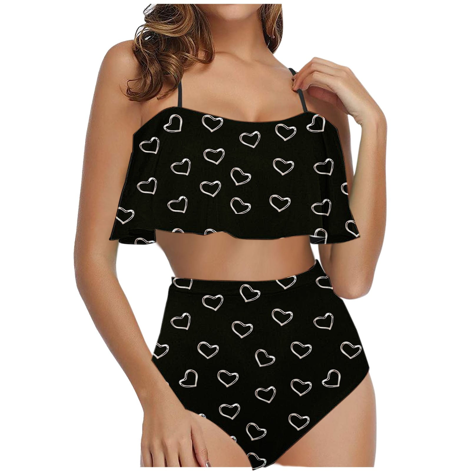 Yunyi Plus Size Sexy 3 Piece Swimsuit Ladies Bathing Suits One Piece