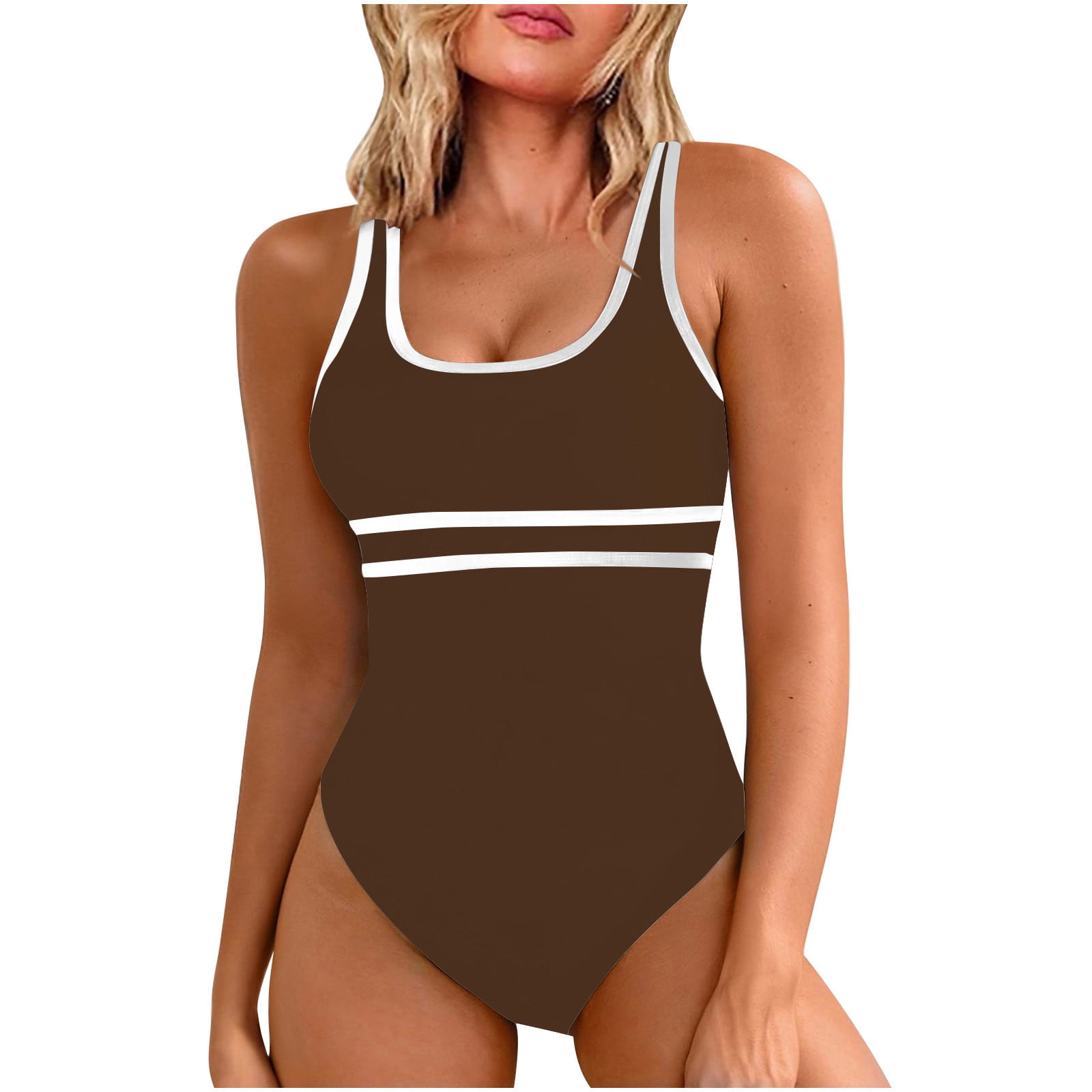 Yunyi Swimsuit For Women 2024 Tummy Control Black Sexy One Piece