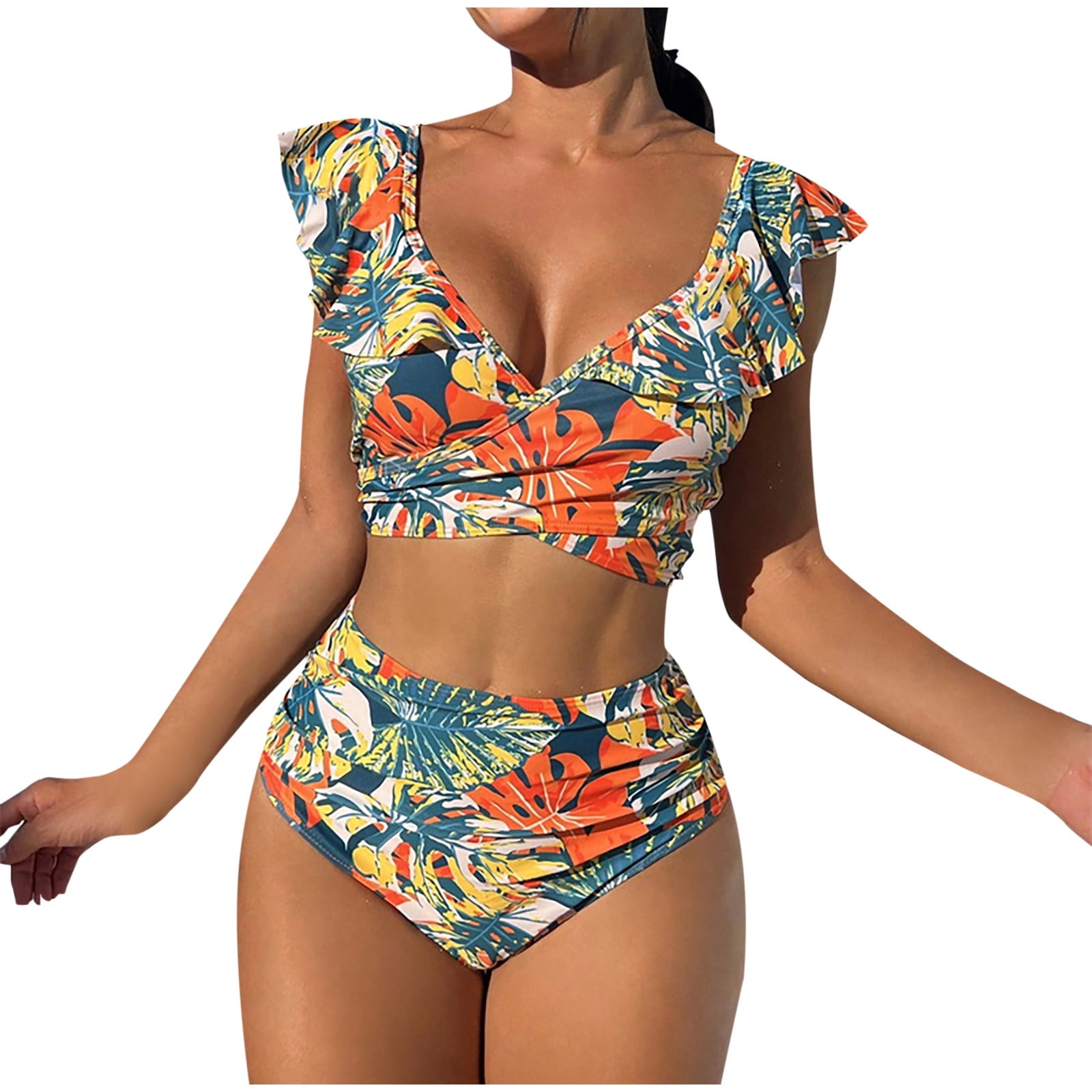 Yunyi Swimsuit For Women One Piece With Shorts Womens Bathing Suits One