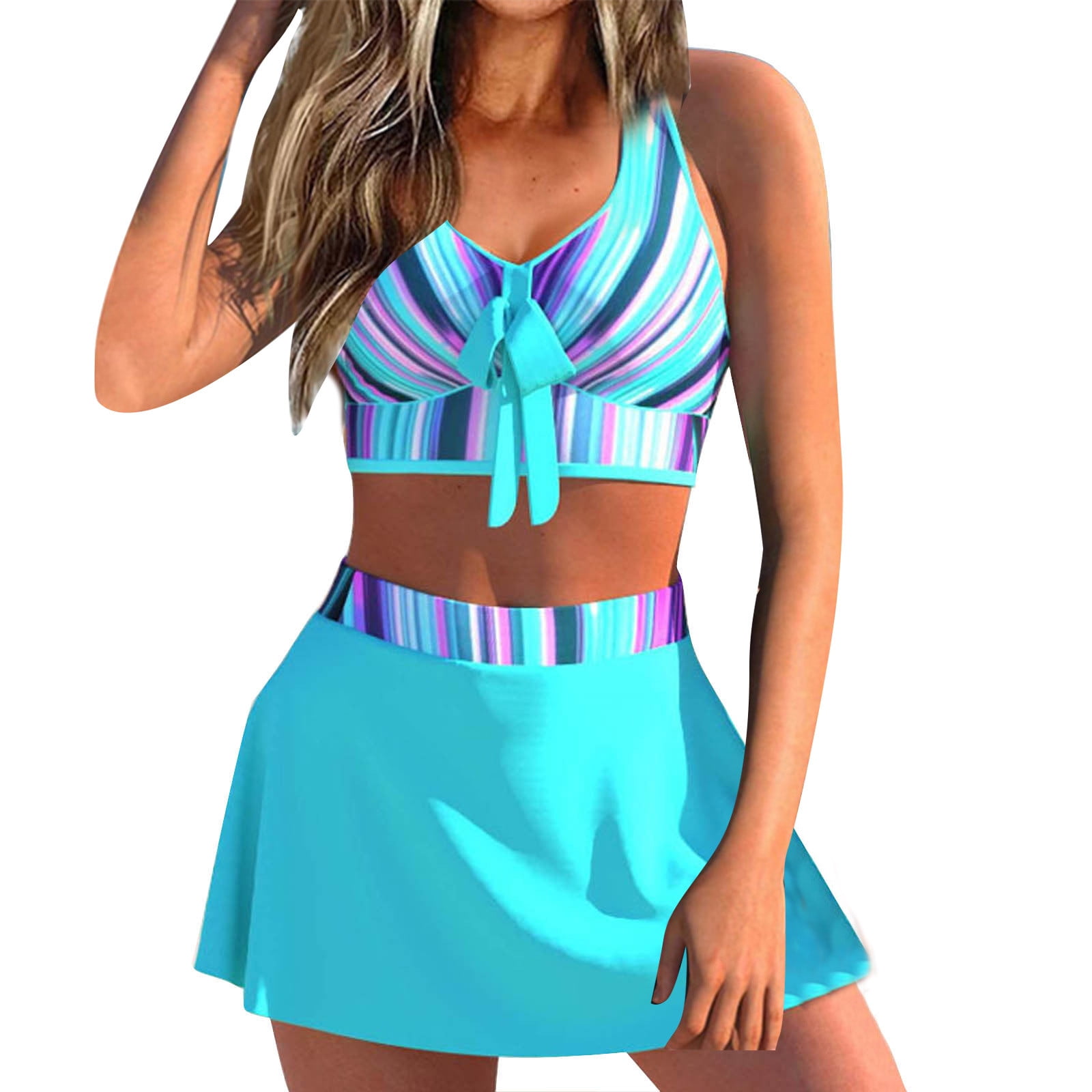Yunyi Trending Swimsuits One Piece Womens Bathing Suits 2 Piece High