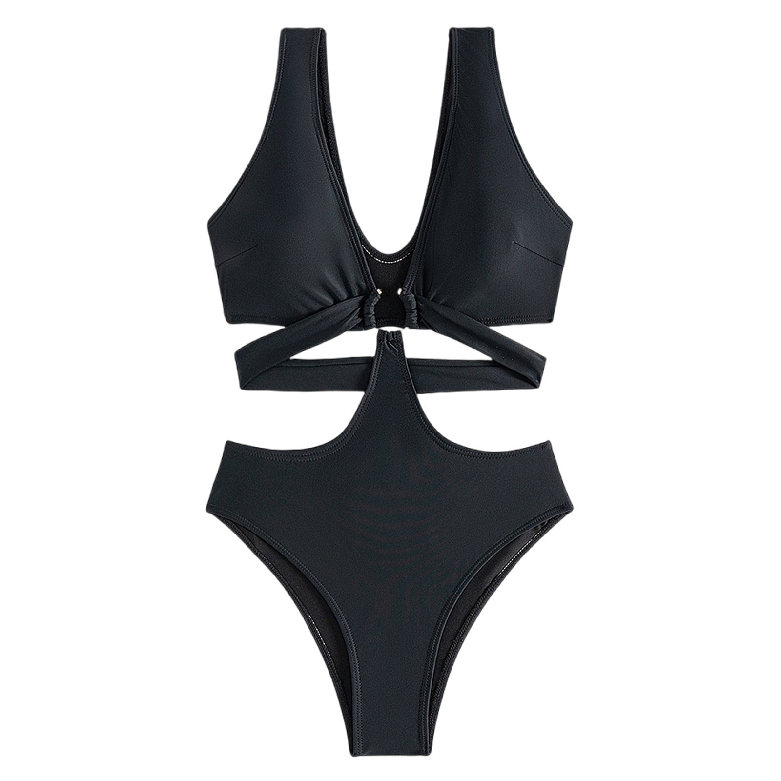Yunyi Womens Swimsuit Tummy Control Slimming Plus Size Sexy Bathing