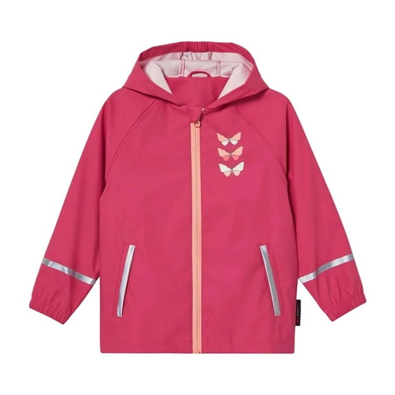 Yuncity Boys Girls Rain Jacket Children Kindergarten Kids Primary School 2Y-6Y Waterproof ...