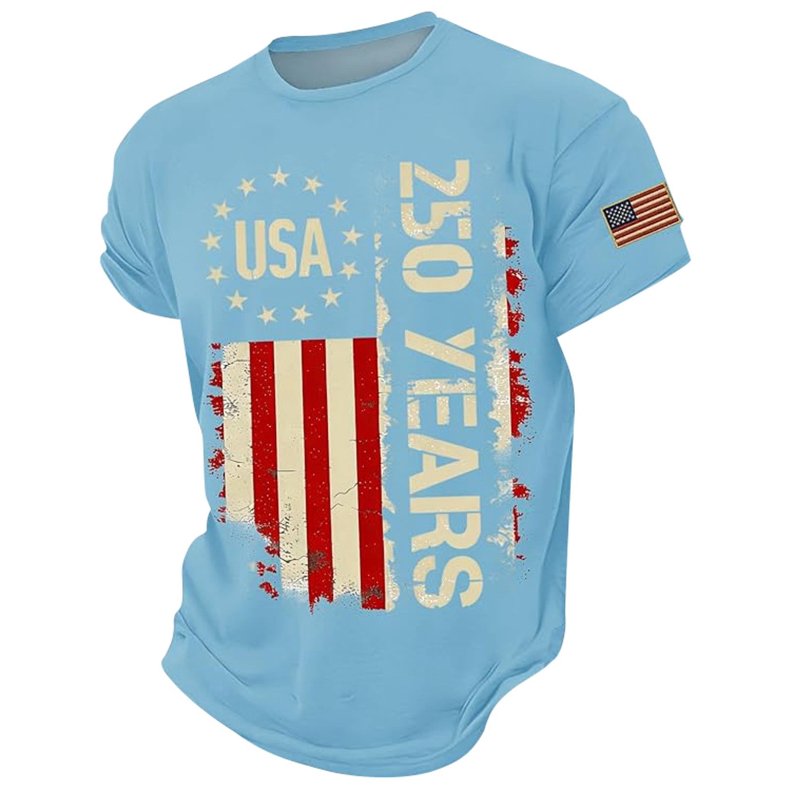 Yuncity Toddler Kids Independence Day Tshirts Short Sleeve Crew Neck ...