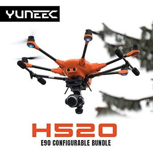 Yuneec H520 + E90 System | H520 airframe, E90 3-axis Gimbal Camera ...