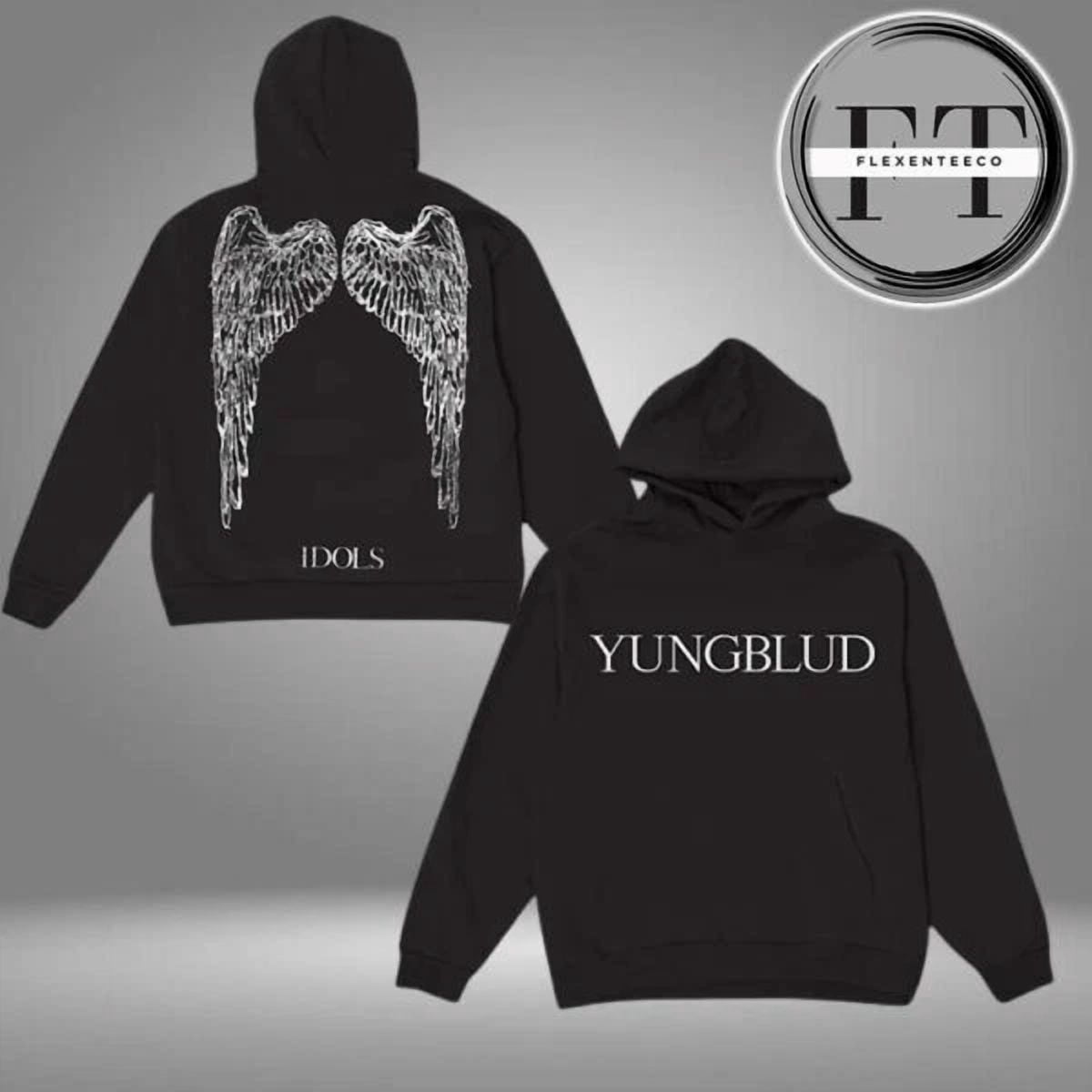 Yung Blud Idols Wings YungBlud’s New Album 2025 All Over Print Shirt ...