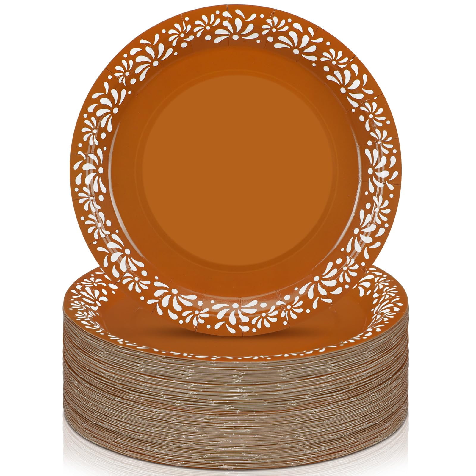 Yungyan 50 Pcs Platos OIF8 De Barro Mexicanos Paper Plates Cielito ...