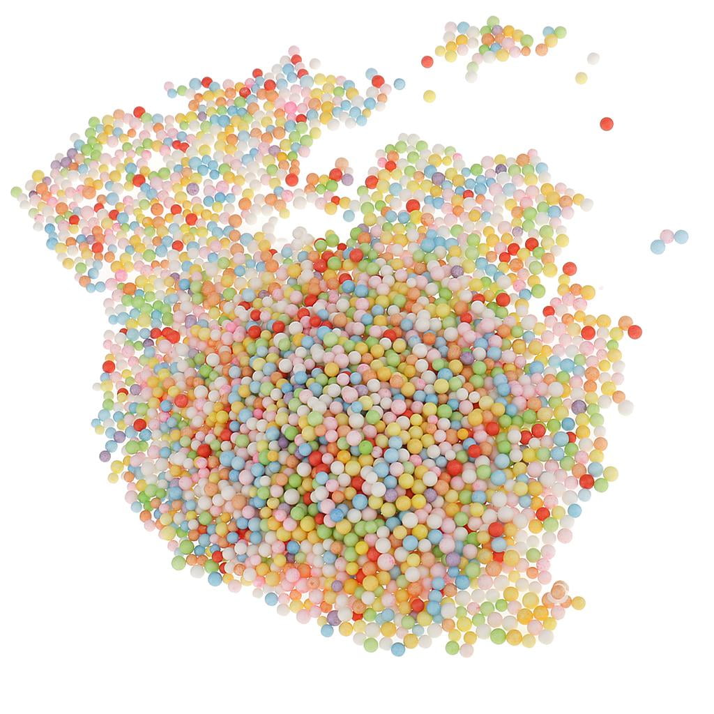 Yunhgft 1 Pack Coloured Styrofoam Balls Small Polystyrene Foam Balls ...