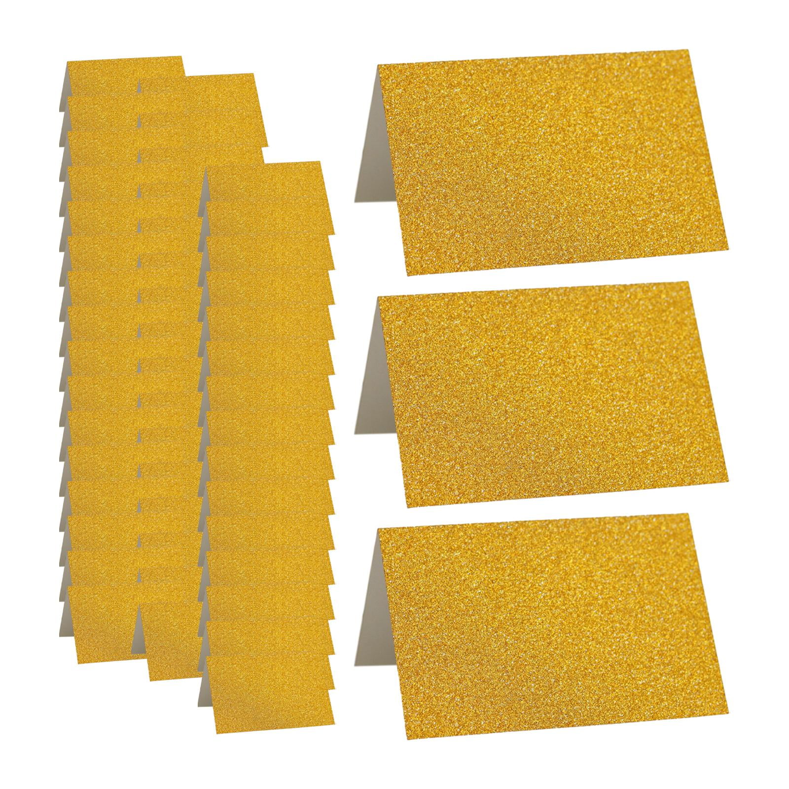 Yunhgft 50 Pieces Paper Place Cards Dinner Invitation Cards Table ...