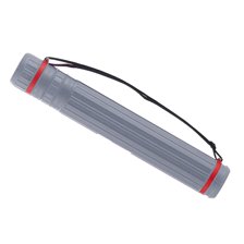 DEWEL Telescoping Drawing Poster Tube, Waterproof Plastic, Light, Black ...