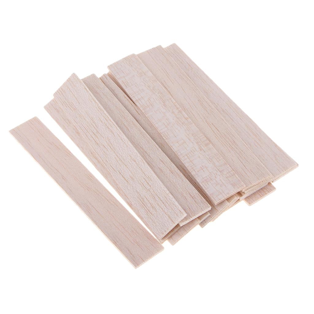 Yunhgft Blank Balsa Wood Boards Unfinished Wood Sheets For Crafts ...