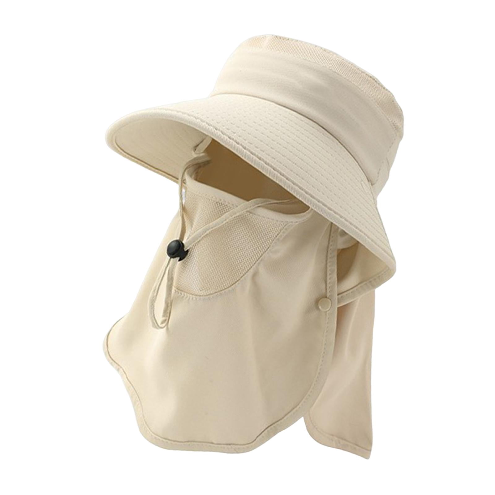 Yunhgft Outdoor Sun Hat Adjustable Lightweight with Face Covering for ...