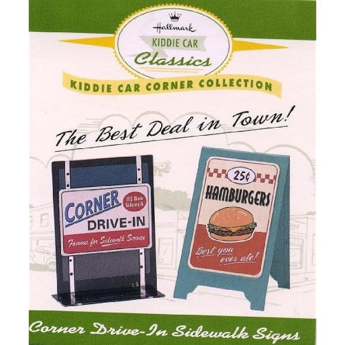 Yunhouse Kiddie Car Classic Corner Drive in Sidewalk Signs - Walmart.com