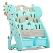 KidKraft Wooden Airplane Bookcase with 3 Shelves, Blue - Walmart.com