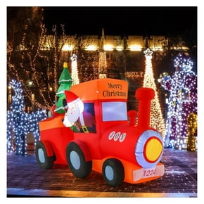 Santa Train Inflatable