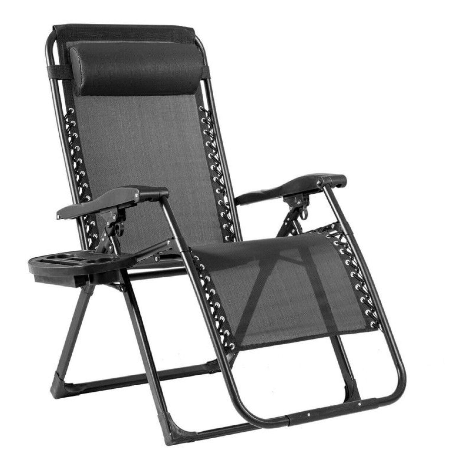 Yunken Oversized Lounge Chair with Integrated Cup Holder and Robust ...