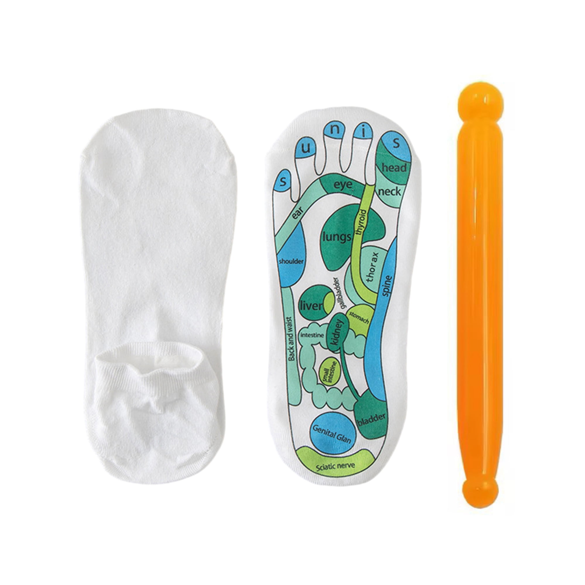 Yunliwuli Acupressure Reflexology Socks Foot Massage Socks Pressure ...