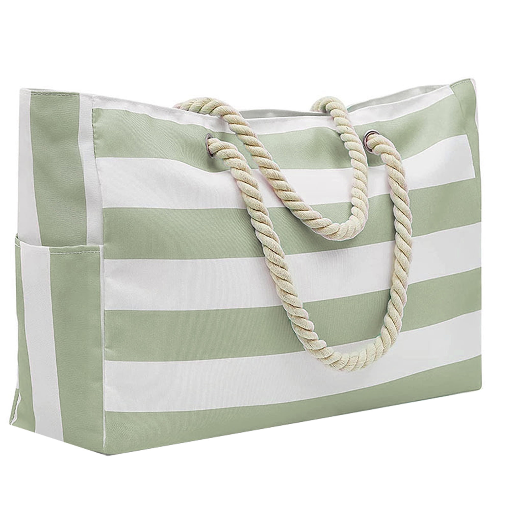 Yunliwuli Extra Large Waterproof Beach Bag with Side Pockets for Travel ...