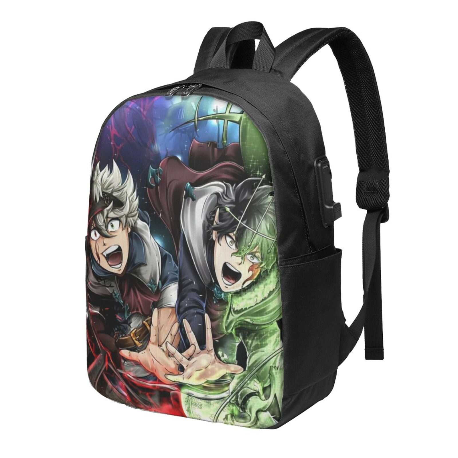 Yuno Anime Backpack 3d Printed Travel Bags - Walmart.com