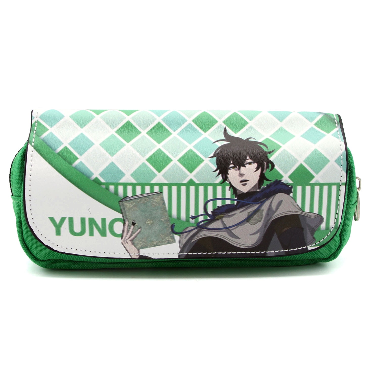 Yuno Grinberryall Style A - Black Clover 7x4" Clutch Pencil Bag ...