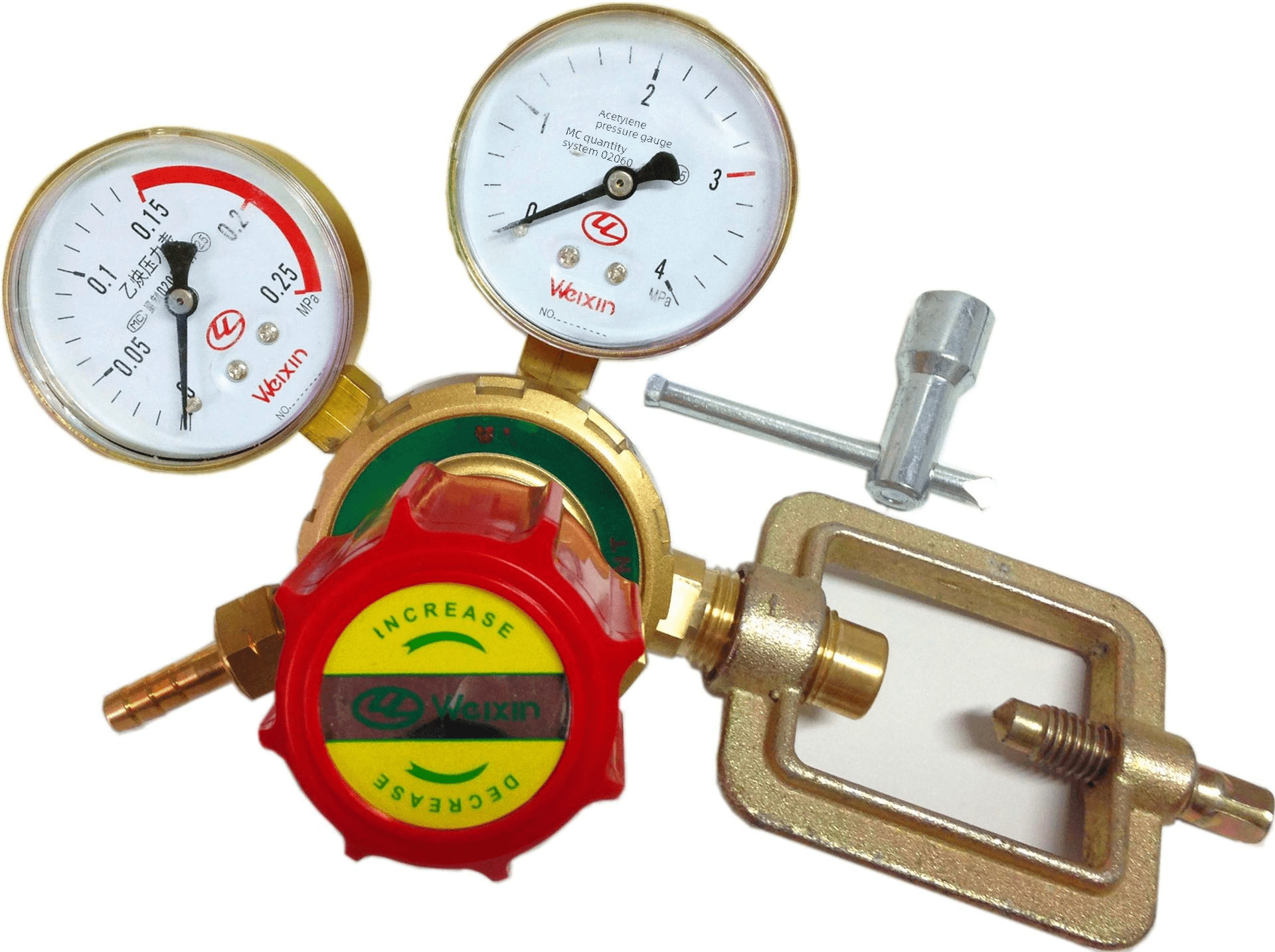 Yunuqso Acetylene pressure reducer all copper pressure reducer ...