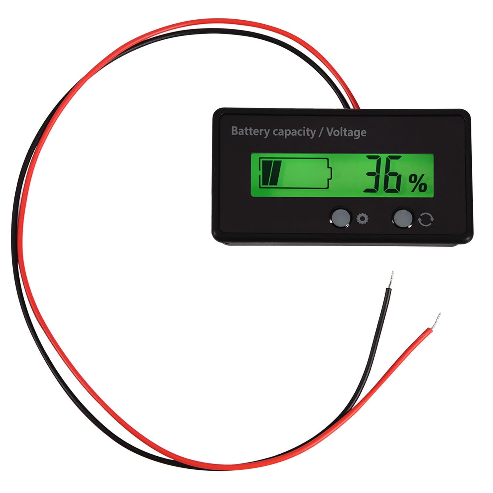 Yunuqso Battery Capacity Voltage Indicator, Lithium ion Battery ...