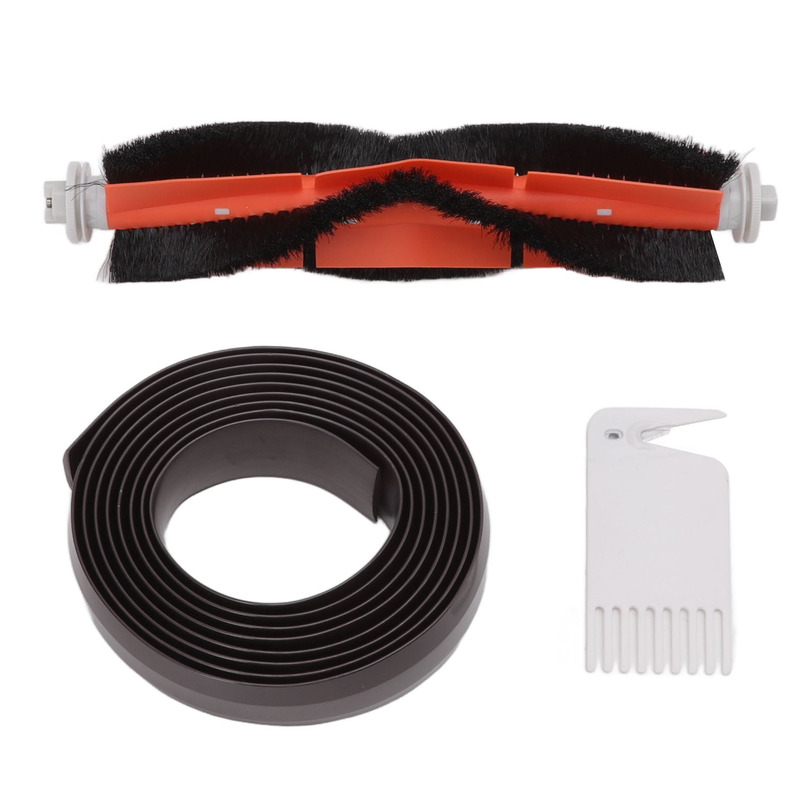 Yunuqso Black Magnetic Cleaning Edge Tape for Vacuum Robots, Compatible with Universal Sweepers ...