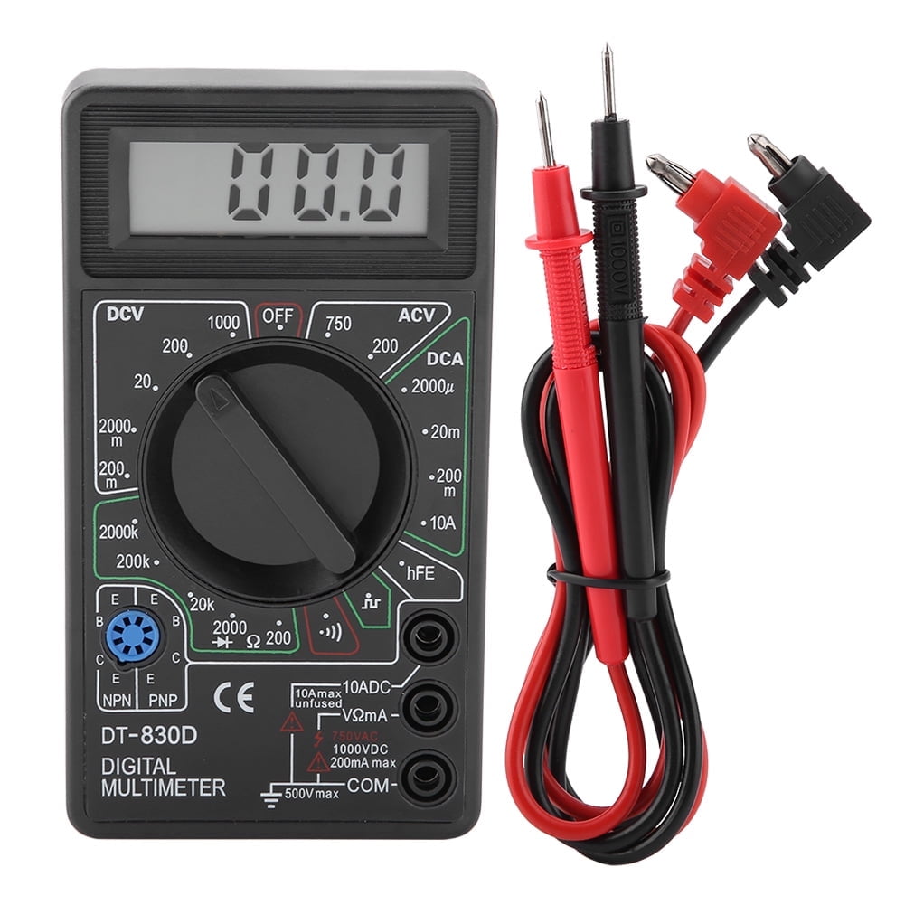 Yunuqso DT830D Mini LCD Display Digital Multimeter Voltmeter Ammeter ...