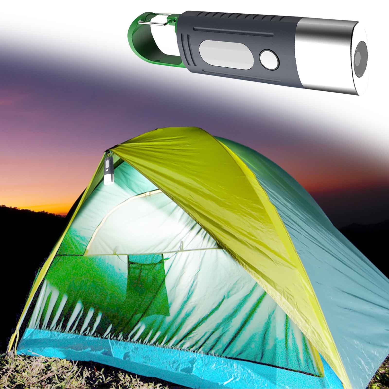 Yunuuuoa 2 Packs Super Bright LED Flashlight Rechargeable Portable Mini ...