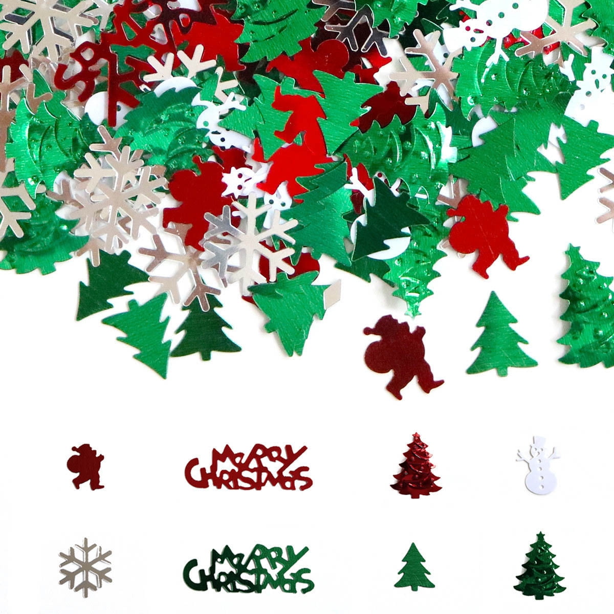 Yunuuuoa Christmas Confetti Glitter for Tree Table Scatter Party ...