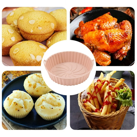 Yunuuuoa Silicone Baking Mat Non-Stick Flexible Oven Pan Sheet for Air ...