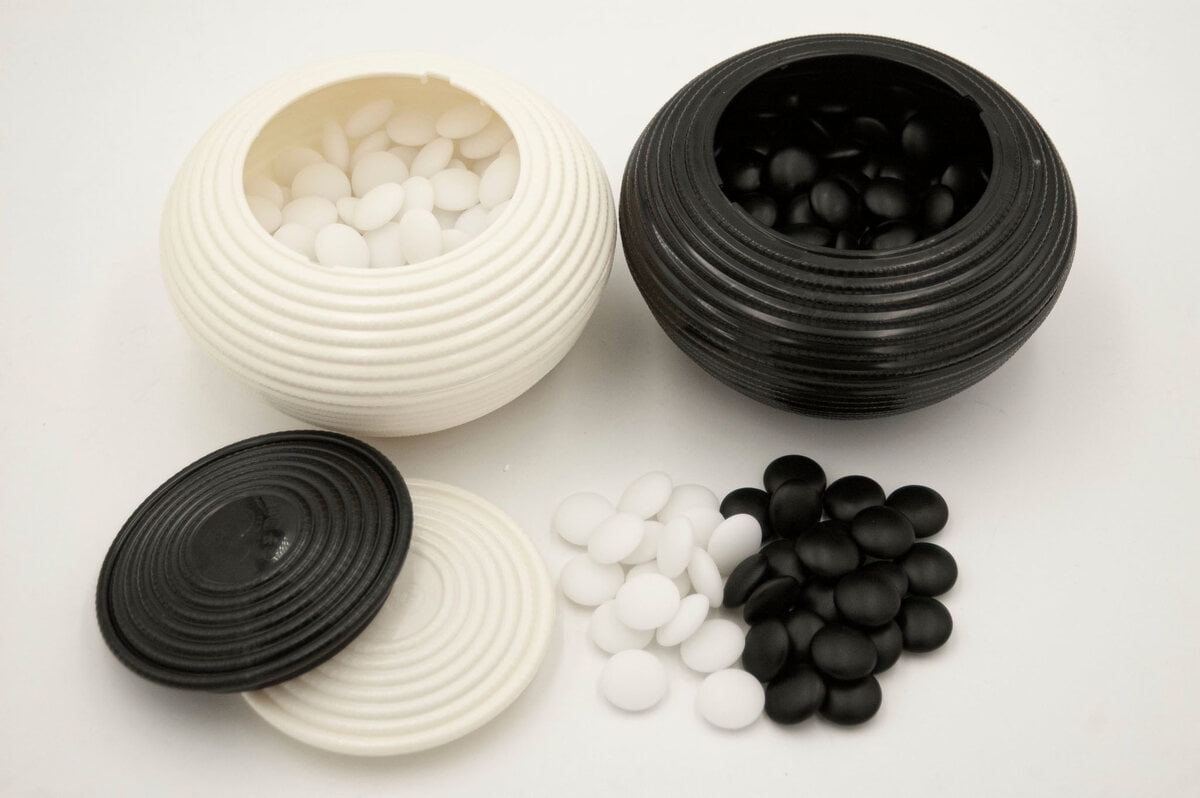 Yunzi Go Stones, Bi-Convex, 9mm Thick - Walmart.com