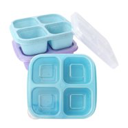 GoBe Kids Bento Style Lunch Box with Snack Spinner Flip - Divided Lunch ...