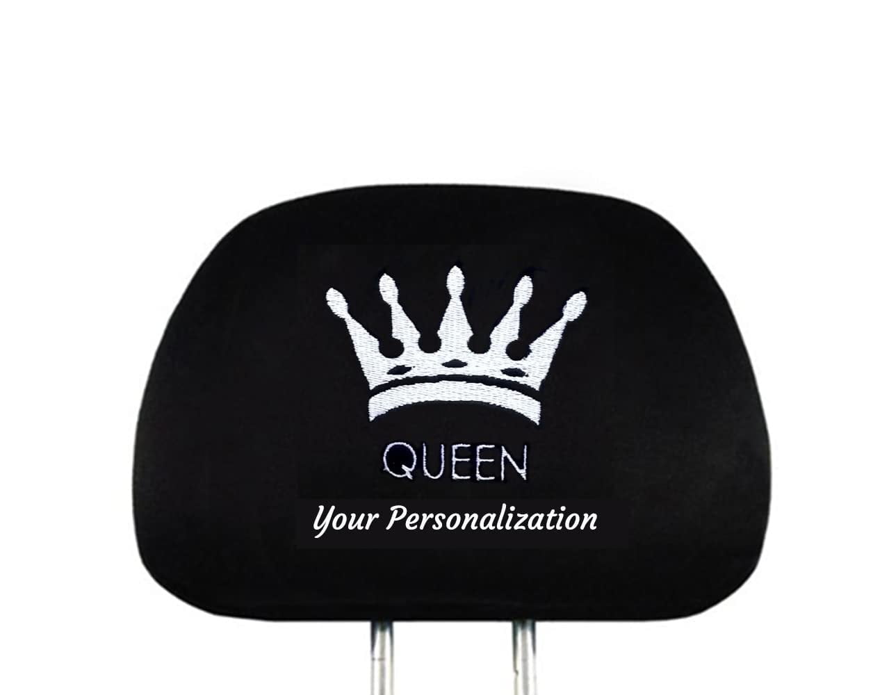 Yupbizauto Customized Personalized Embroidery Queen Crown Logo Auto ...