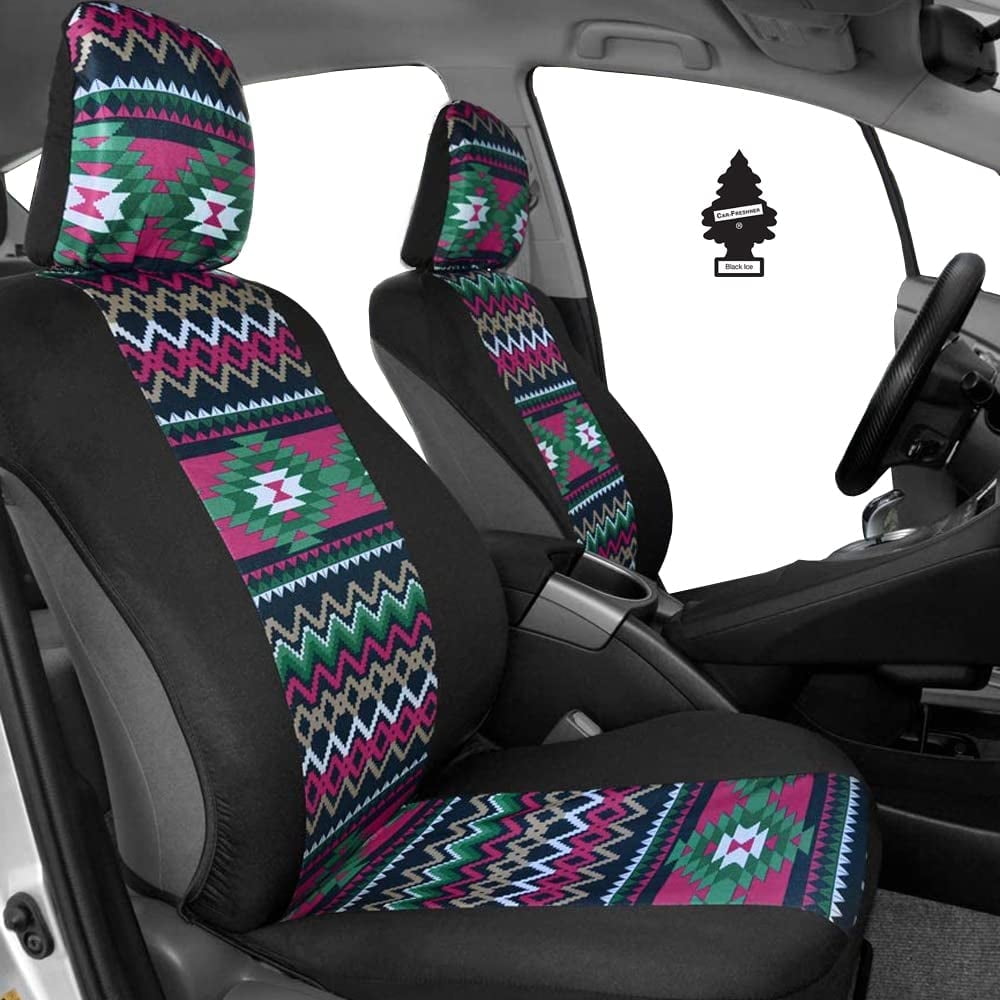Yupbizauto Inca Geometric Baja Print Front Seat Covers for Car, Truck ...
