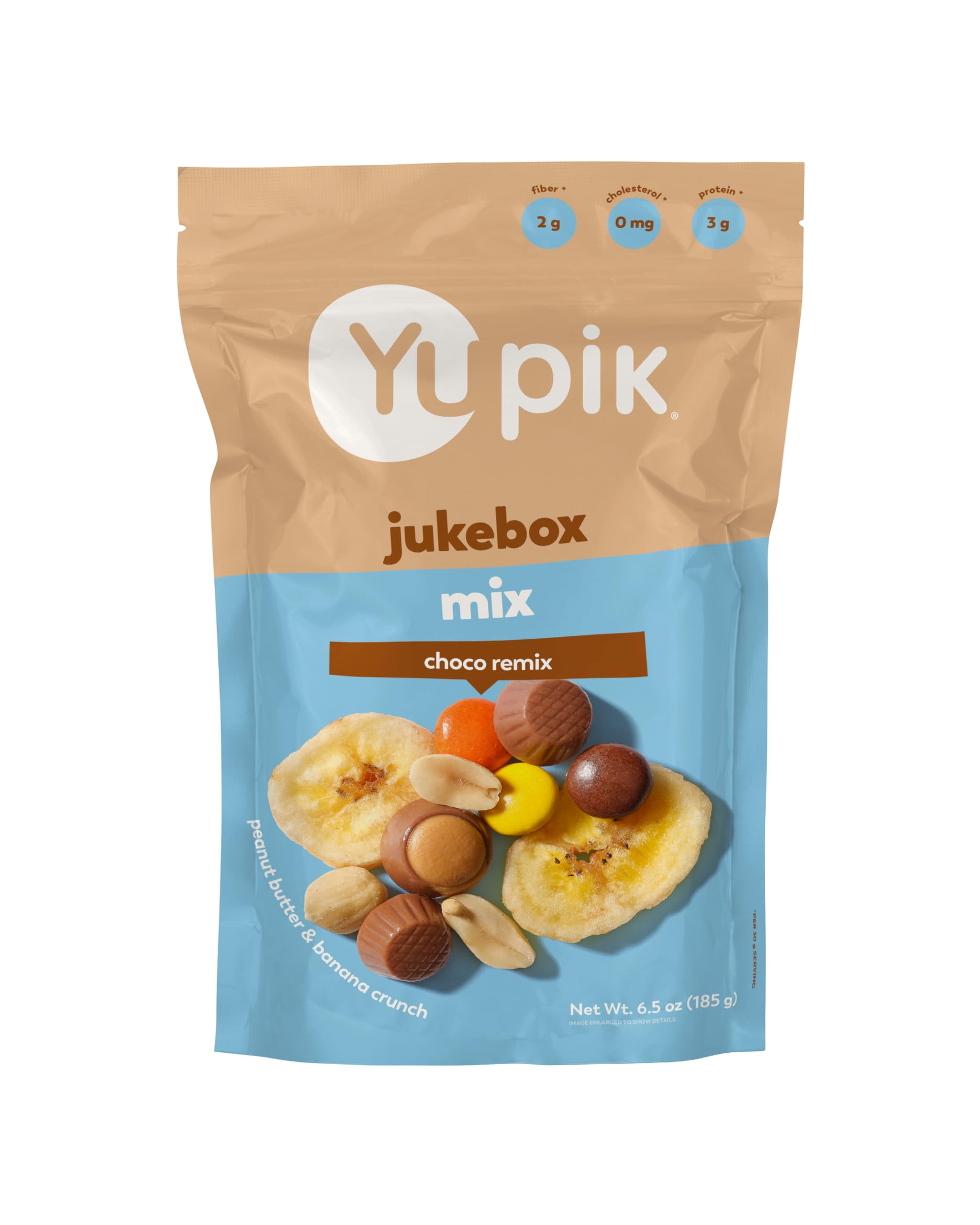 Yupik Jukebox Mix, 6.5 SBF3 Oz, Kosher, Chocolatey Sweet Elvis Sandwich Inspired Flavors, Retro ...