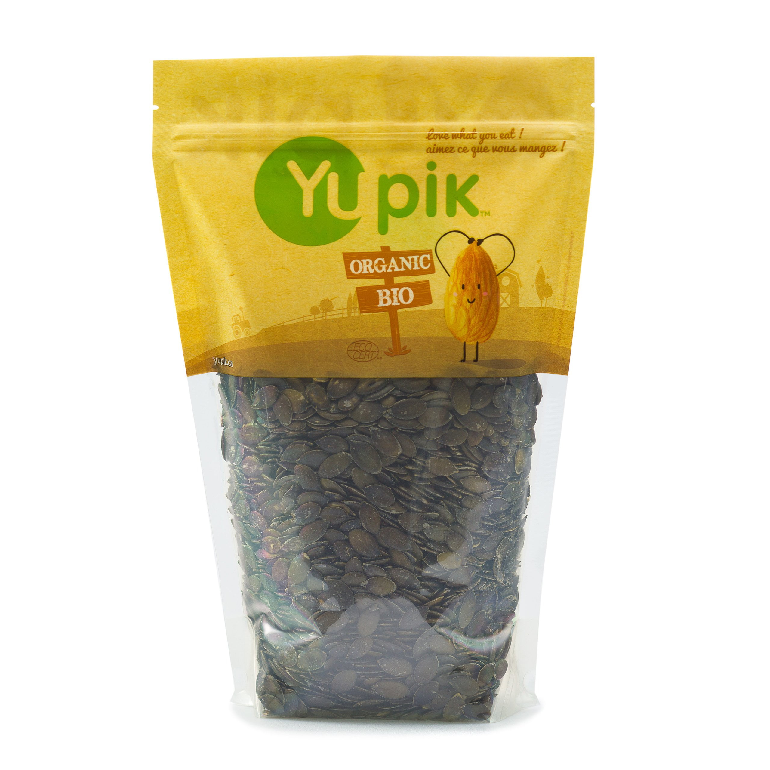 Yupik Organic European Pumpkin YPF5 Seeds, No Shell, 2.2 lb, Gluten ...