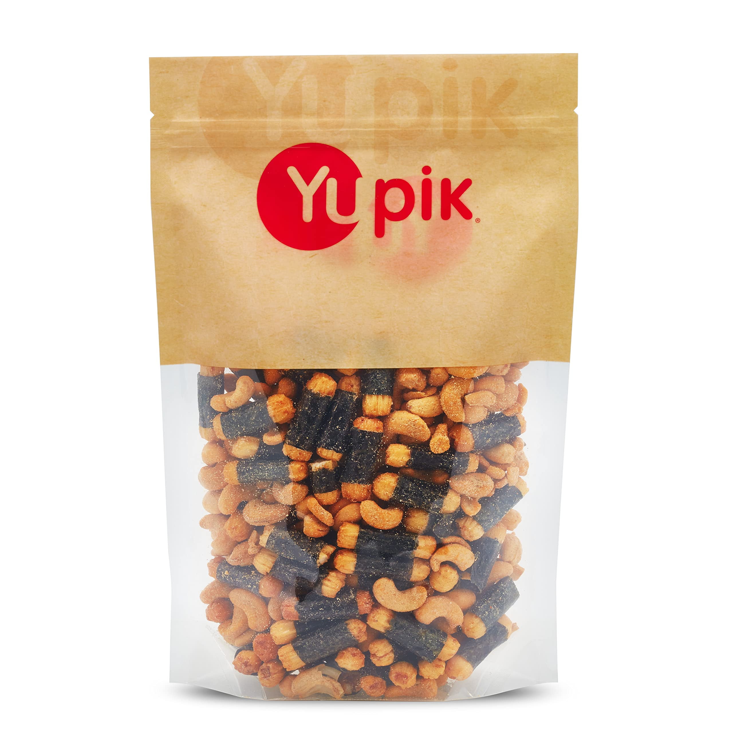 Yupik Sushi Flavored Seasoned Roasted Cashew Mix, MDH11 lb, Savory Crunchy Vegan Snack, Non GMO ...