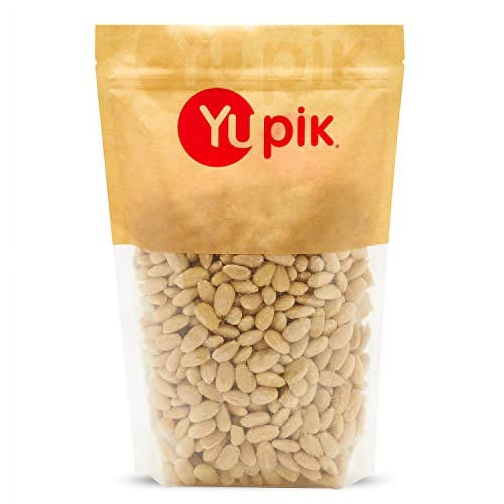 Yupik Whole Blanched California Almonds, 2.2 lb, Skinless, Unsalted ...