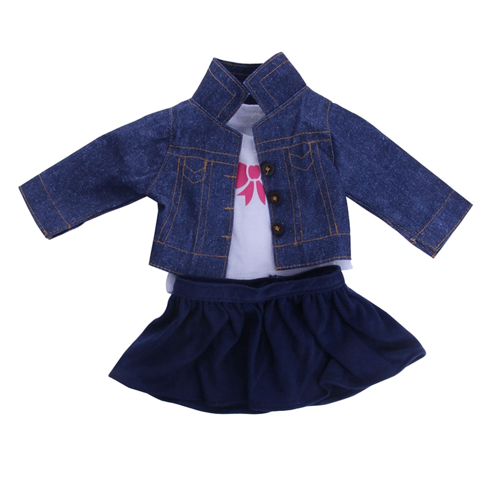 Yuping 18 Inch Girl Doll Clothes Accessories Set for Imaginative Play ...