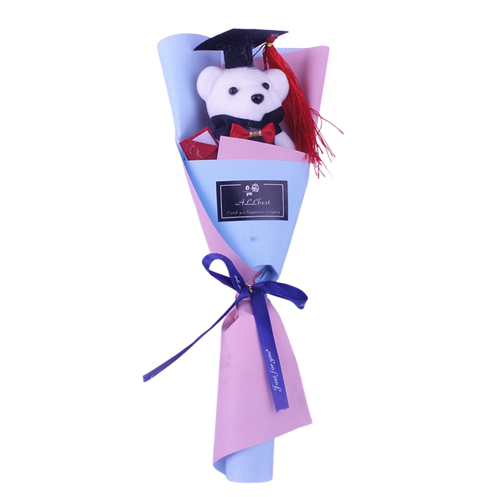 Yuping Bear Graduation Graduation Ornament Bear Bouquet Cloth Banquet ...