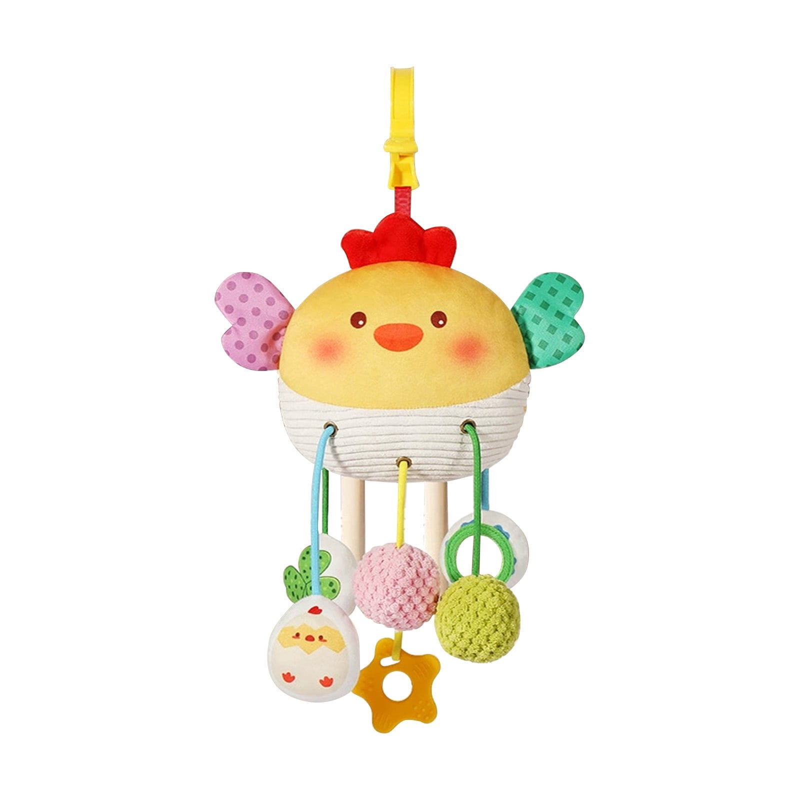 Yuping Car Seat Toys for Babies 0 6 Months Crab Stroller Toy with Clamp ...