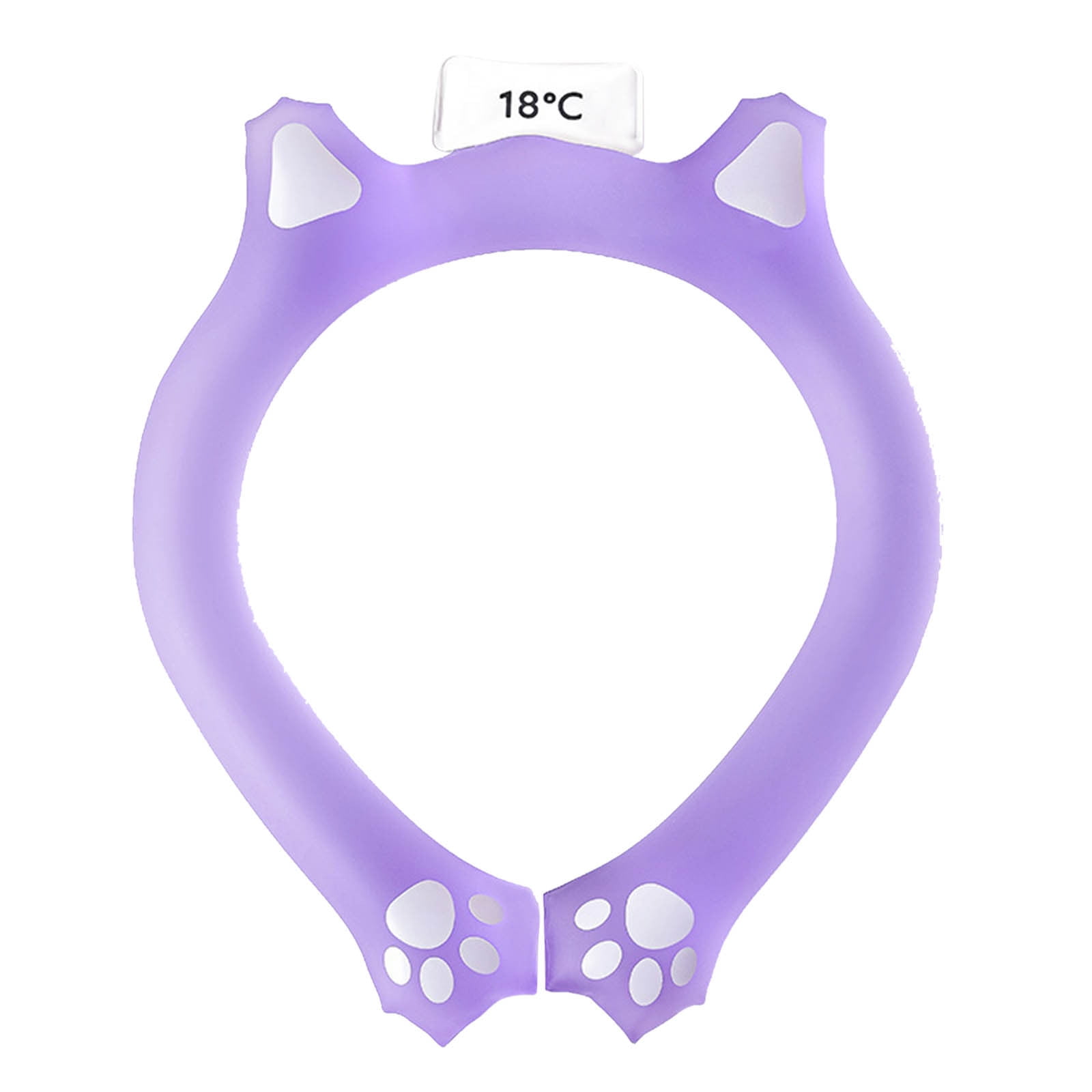 Yuping Chilly Ice Ring Neck Ice Pack Neck Tube Reusable Wearable Neck ...