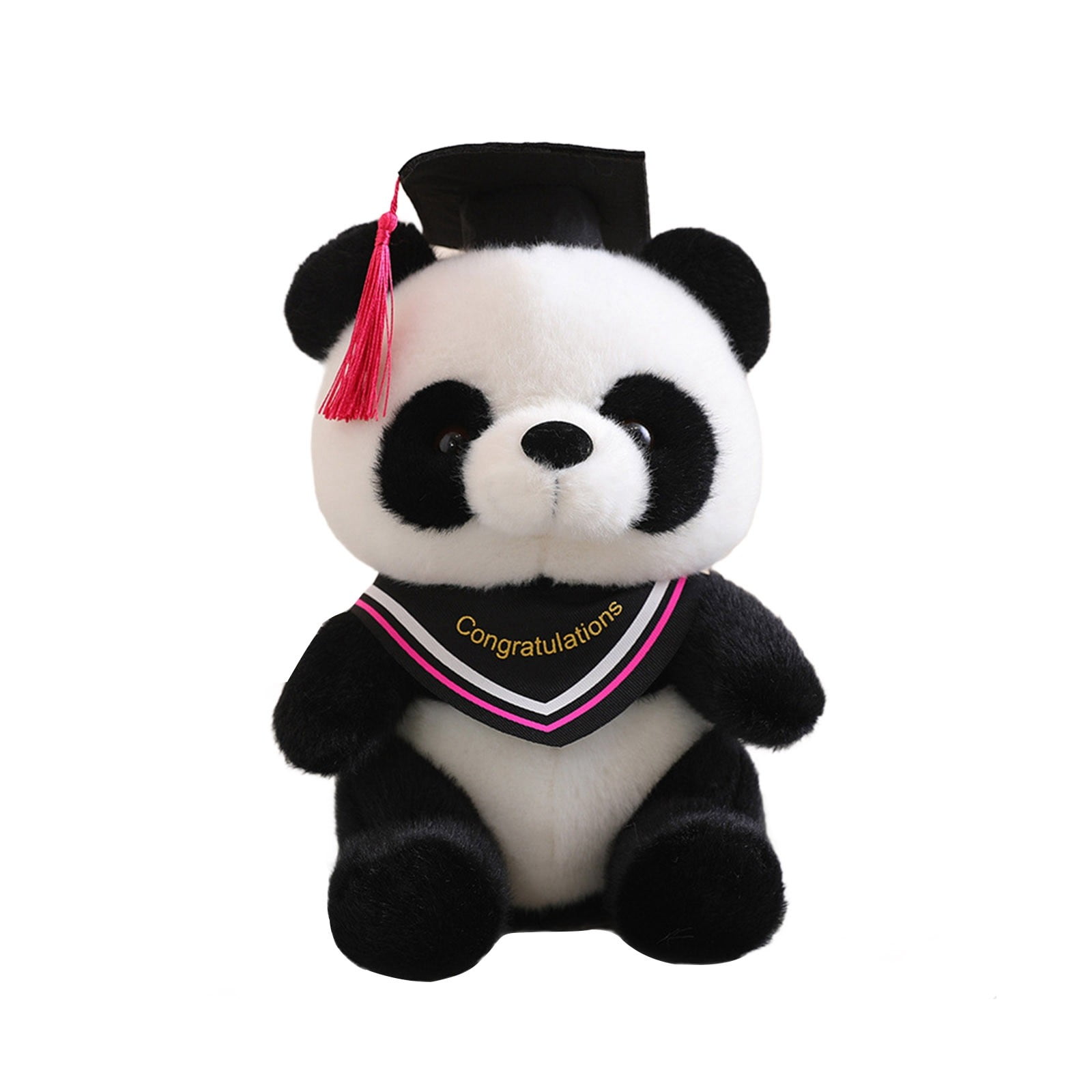 Yuping Graduation Memorial Toy Doctor Scarf Panda Doll Scarf Panda Toy ...
