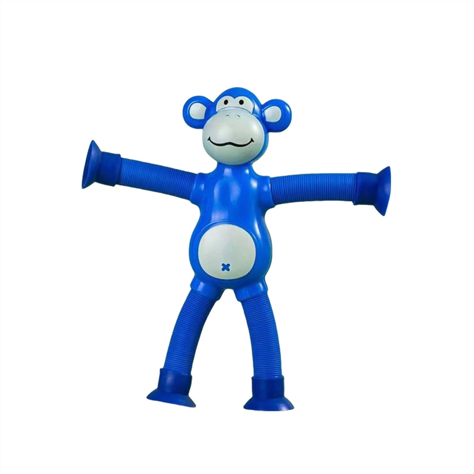 Yuping Stretchy Suction Cup Monkey Toy Versatile Shape Shifting Tube ...