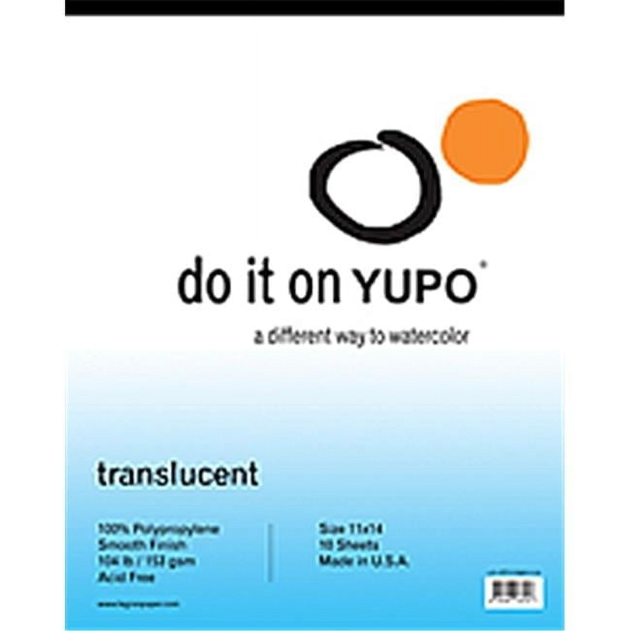 Yupo 9 x 12 in. Translucent Pad 9 x 12 in. - Walmart.com