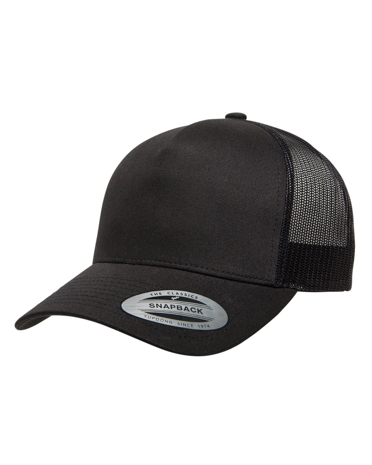Yupoong Adult 5-Panel Retro Trucker Cap - 6506 - Walmart.com