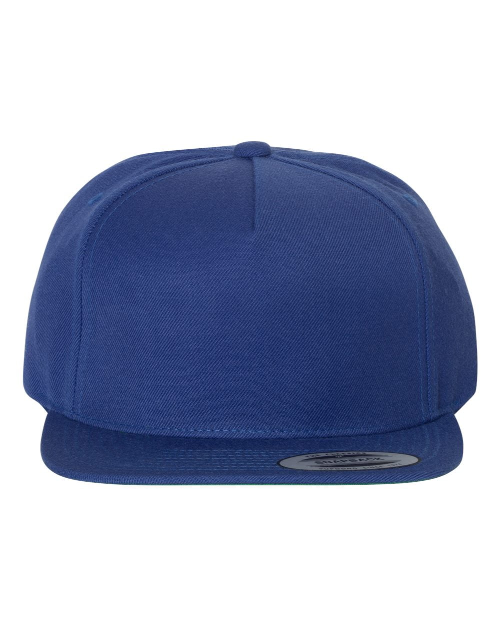 Yupoong Boys Five-Panel Wool Blend Snapback Cap, Style 5089M - Walmart.com